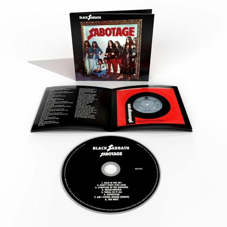 Фирменное издание Black Sabbath - Sabotage (2009 Remaster) CD Re-2025
