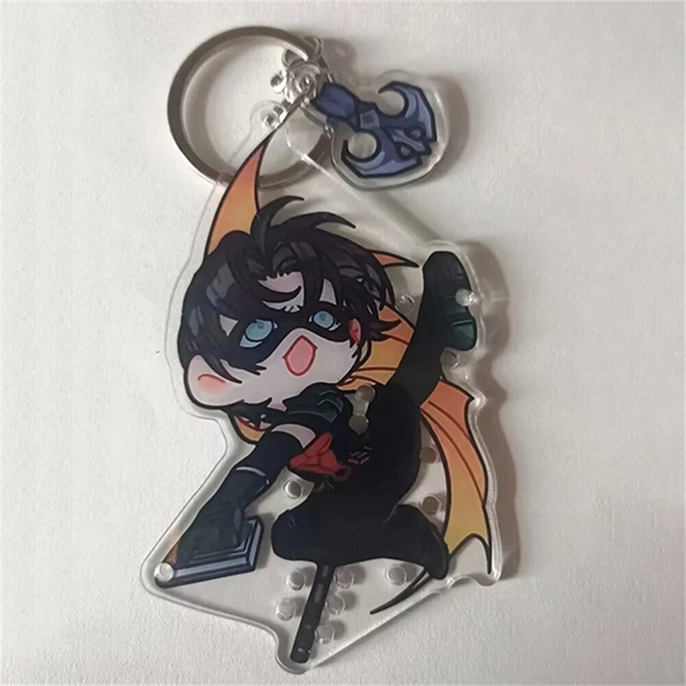 BOOCRE Аниме Тим Дрейк Красный Робин брелок акриловый