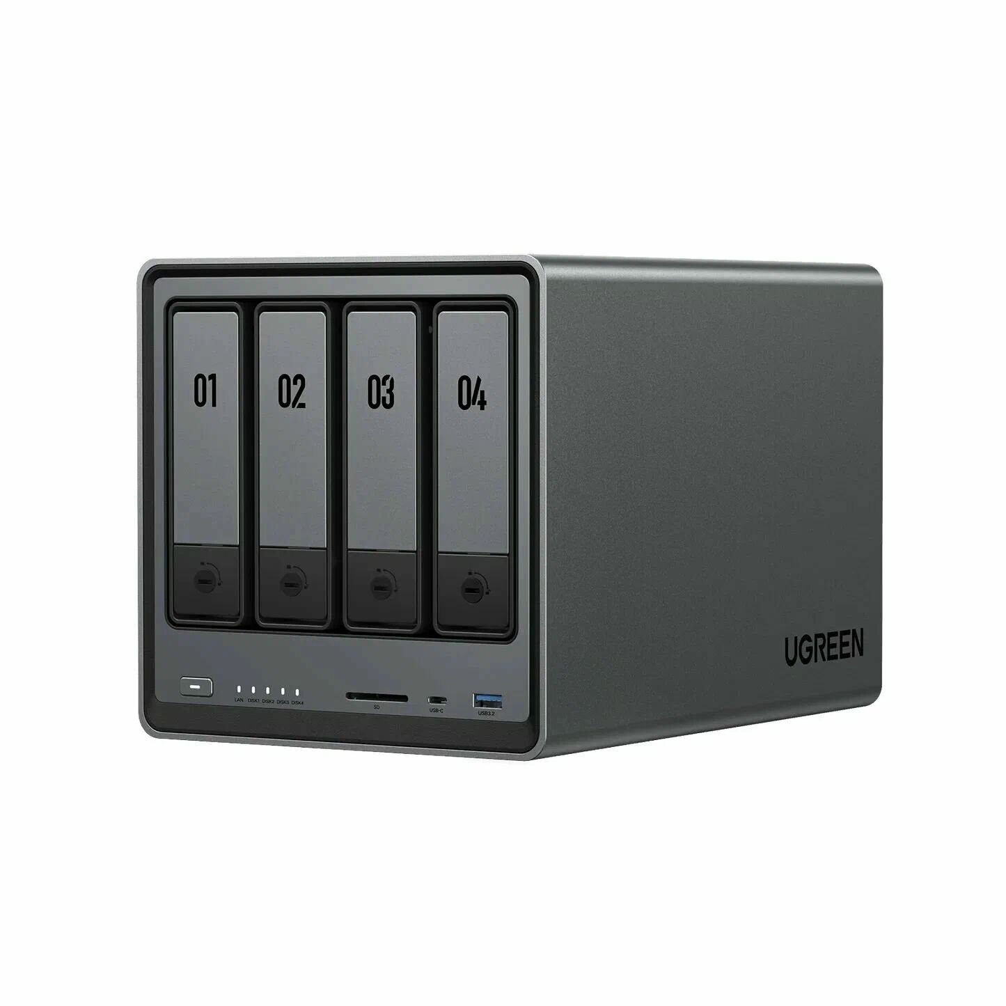 Ugreen NASync DXP4800 Сетевое, Облачное Хранилище, Медиасервис