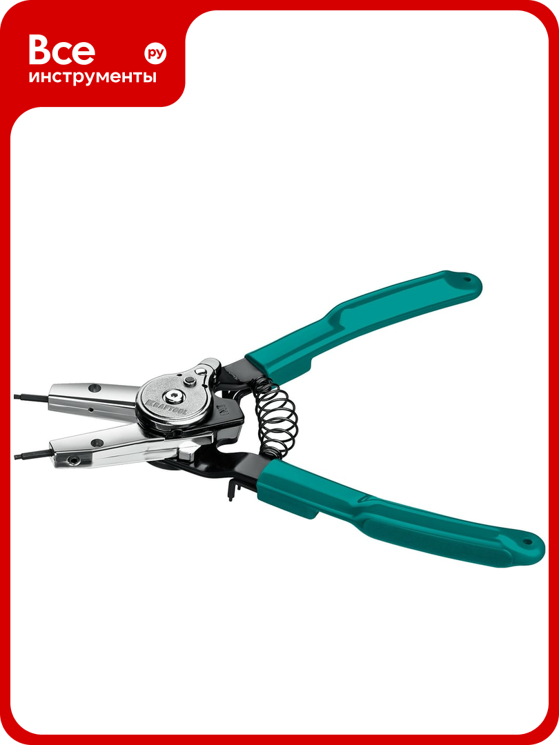 Съемник стопорных колец KRAFTOOL Universal 8-in-1 внешний/внутренний, 6-в-1 22813