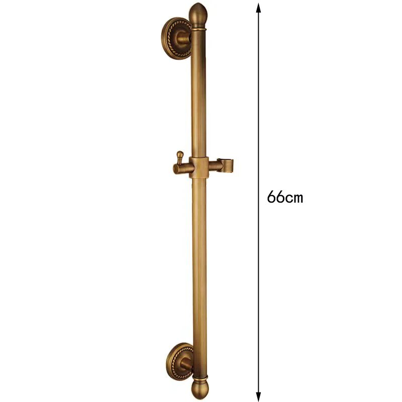 Латунная душевая штанга Zelsaide 66 см