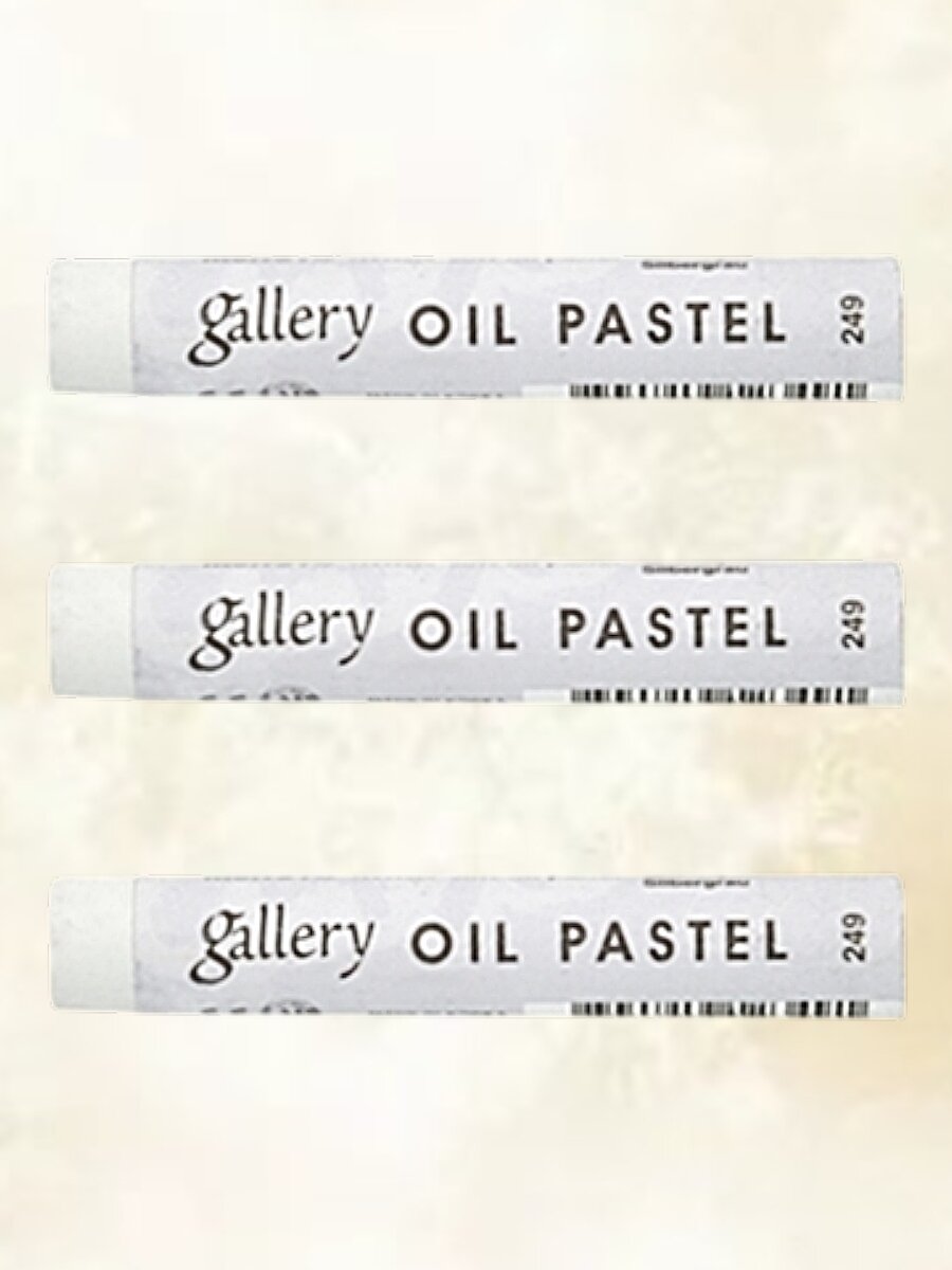 Пастель масляная мягкая профессиональная MUNGYO Gallery Серебряно-серый №249 (3шт)