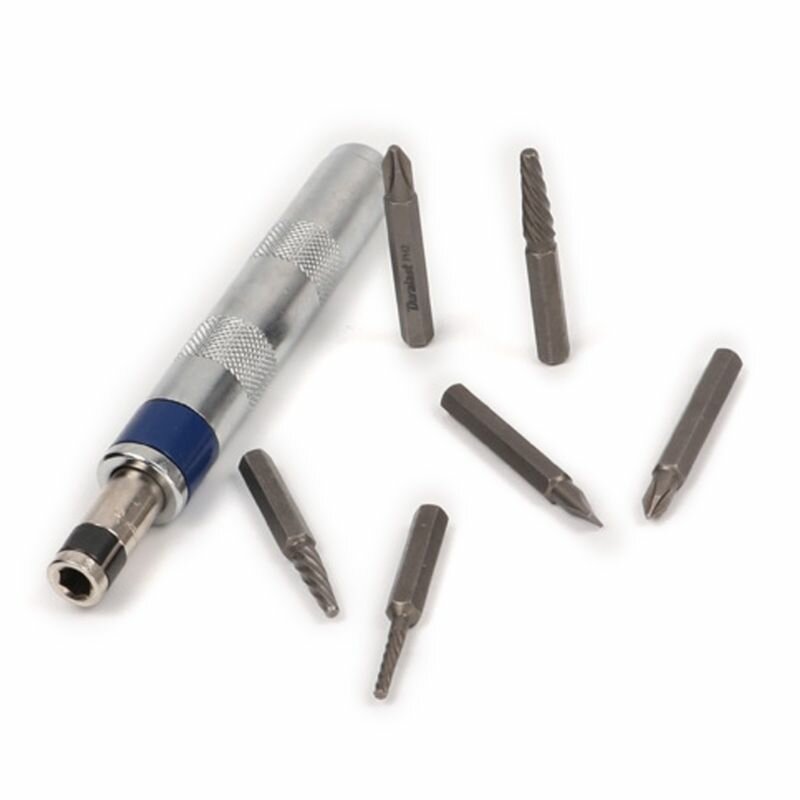 1/4 ударная отвертка периодического действия "шесть в одном"