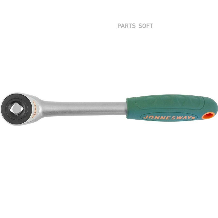 Рукоятка трещоточная ротационная со сквозным приводом 1/2DR. 60 зубца. 290 мм от официального дистрибьютора, JONNESWAY, артикул R6604
