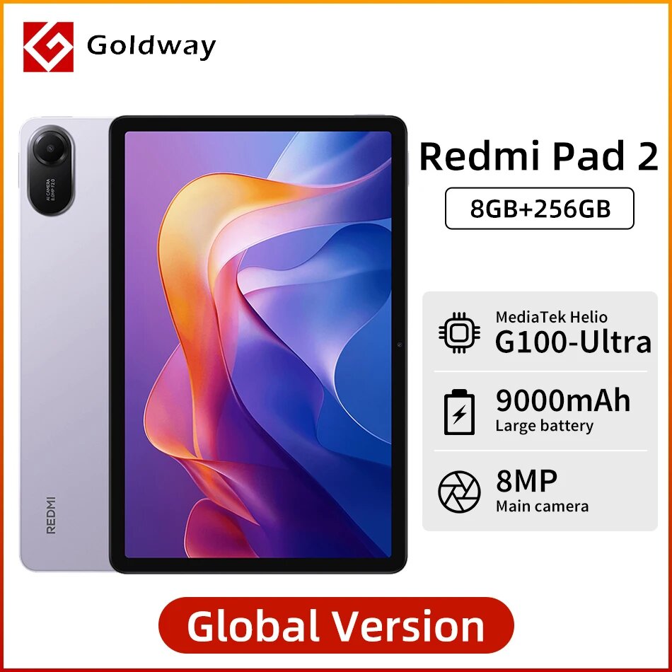 Планшет Xiaomi Redmi Pad, 11", 8/256ГБ, Wi-Fi, Android