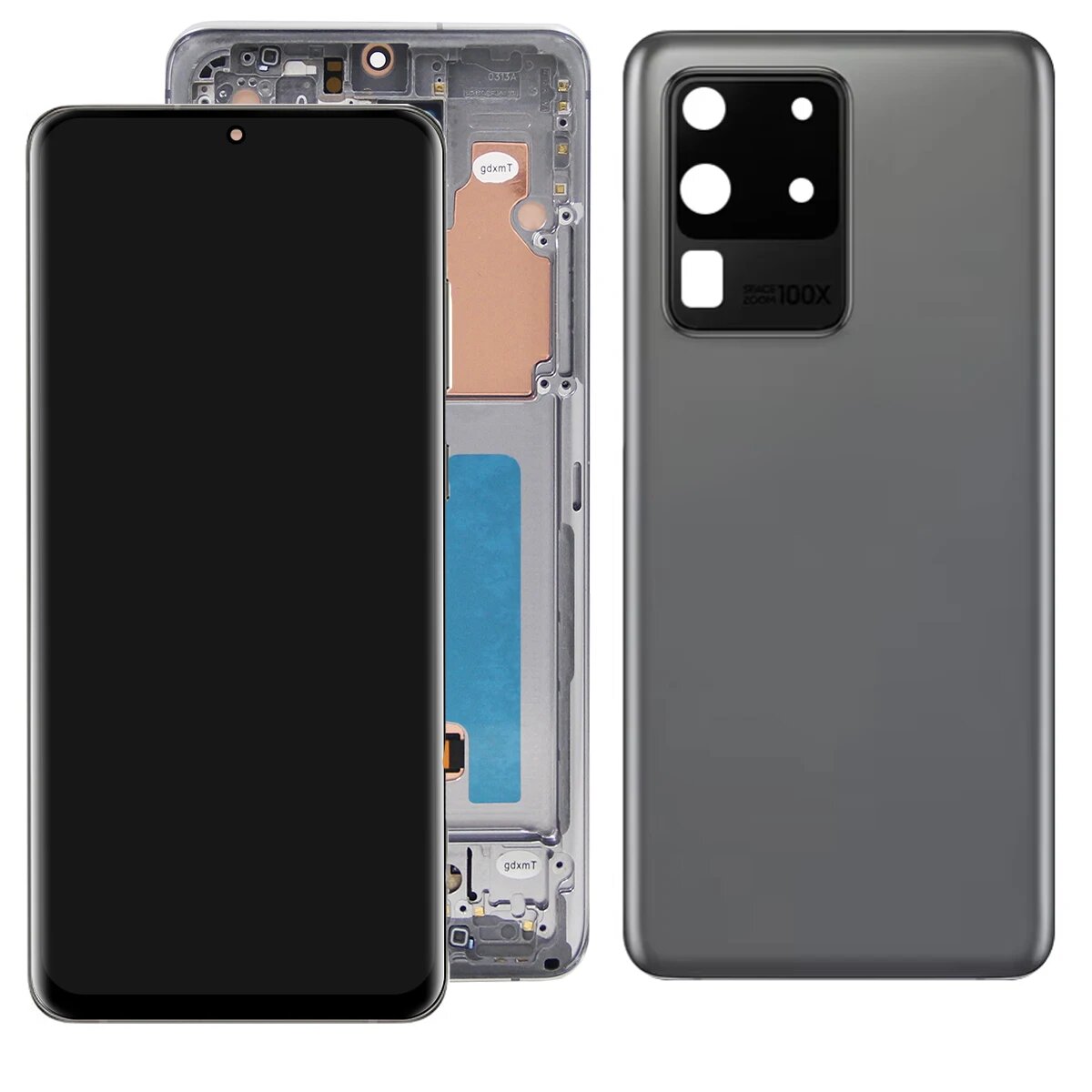 AMOLED S20Ultra Экран для Samsung Galaxy S20 Ultra G988B G988U G988 ЖК-дисплей Сенсорный экран Дигитайзеры S20U Экран дисплея AMOLED Grey