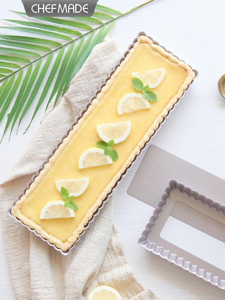 CHEFMADE прямоугольная сковорода для тарталеток 36x12 см