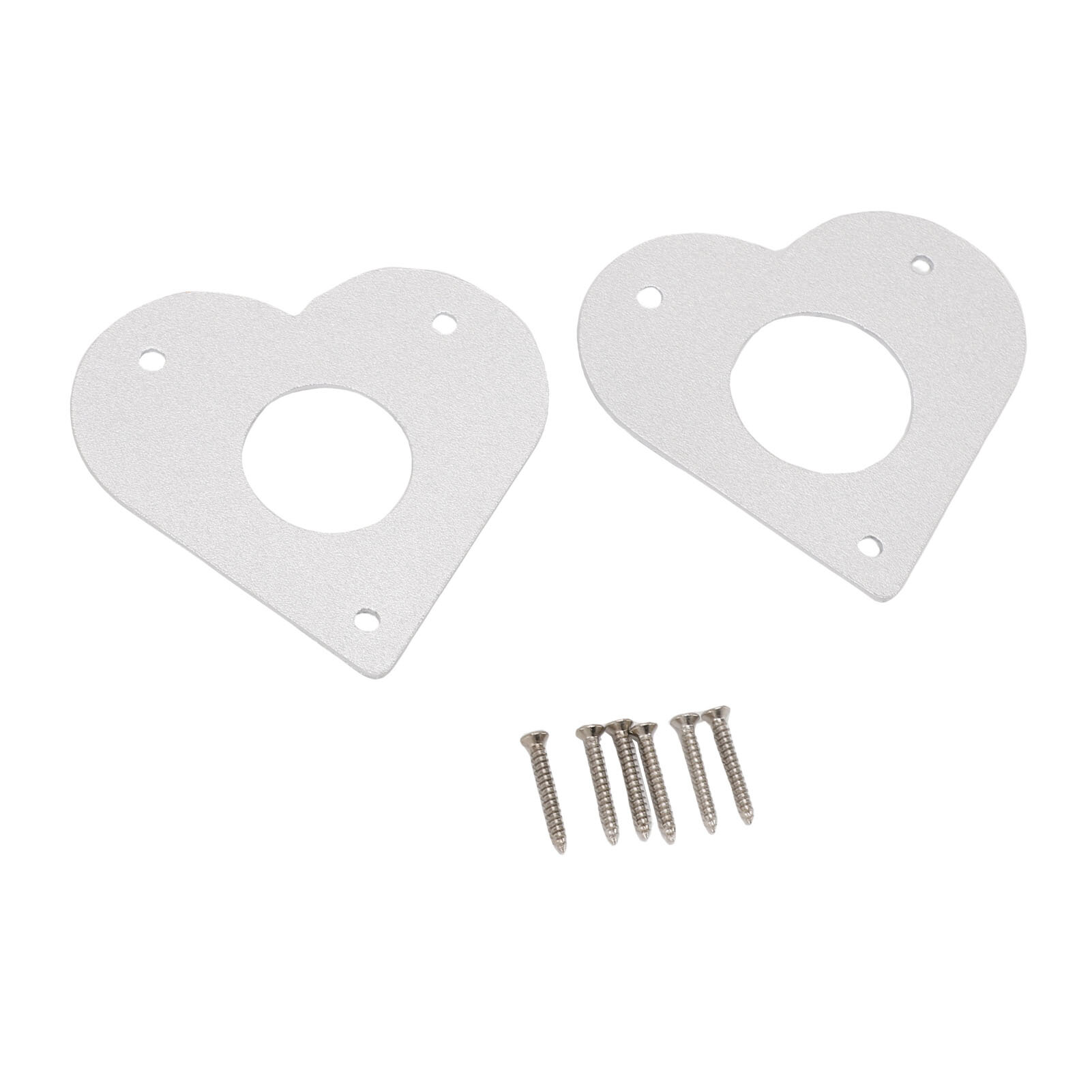 Защитный металлический портал для птичьего домика, алюминий, 28 мм, диаметр отверстия 32 мм, металлический защитный металлический портал для птичьего домика в форме сердца