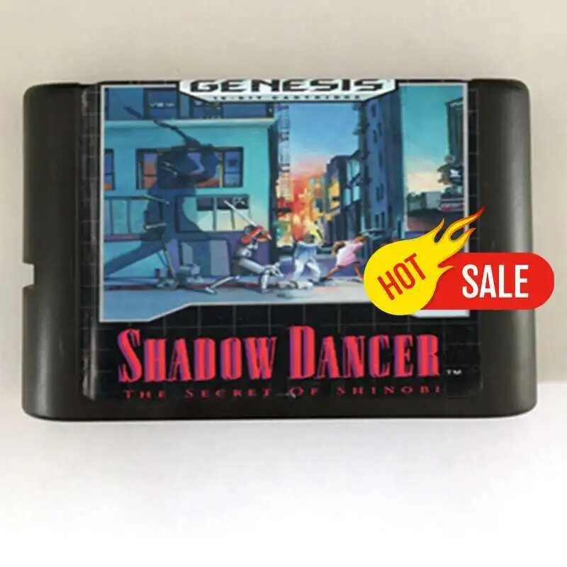 Игровая карта Shadow Dancer для Sega Mega Drive NEOSINDER