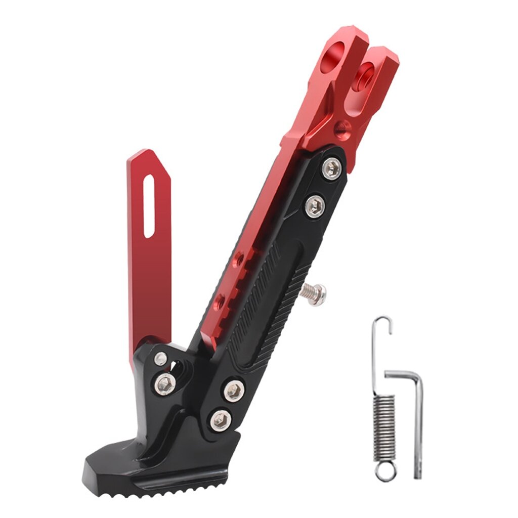 Мотоцикл подножка выдвижная подставка замена универсальный электросамокат регулируемая боковая опора