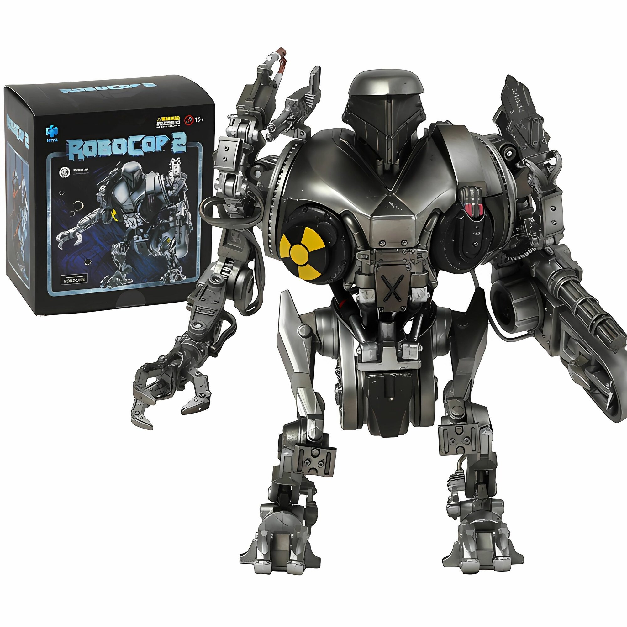 Hiya Toys ROBOCOP 2: RoboCain масштаб 1:18 5-дюймовая фигурка