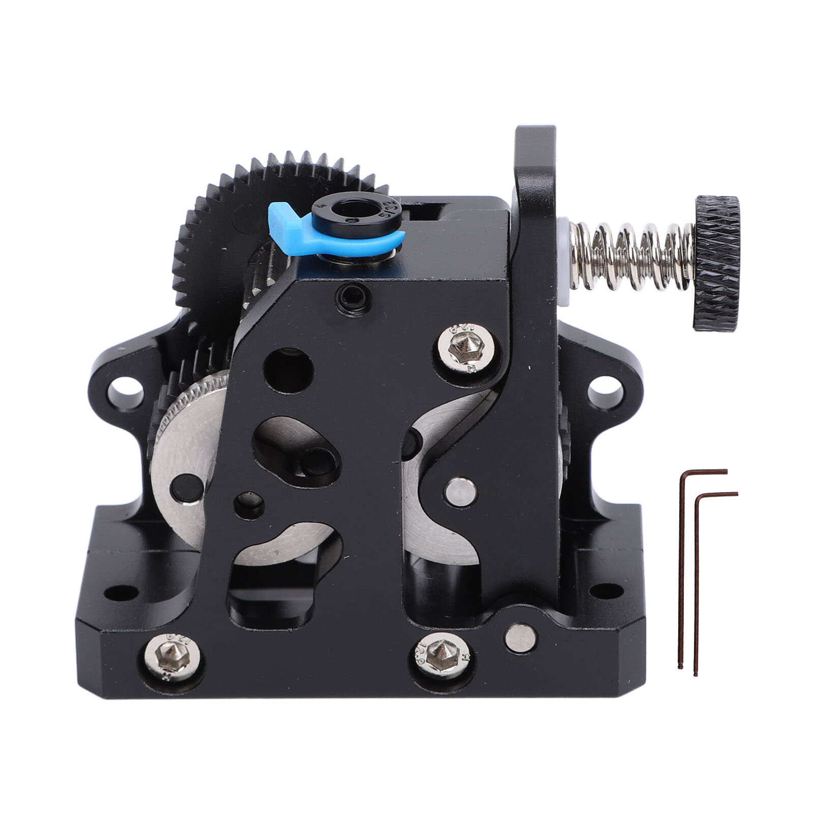 HGX Extruder Kit Hardened Steel Reduction Gear Hotend All Metal HGX Extruder for CR10 for Ender 3 CR6 for VORON 3D Printer Black