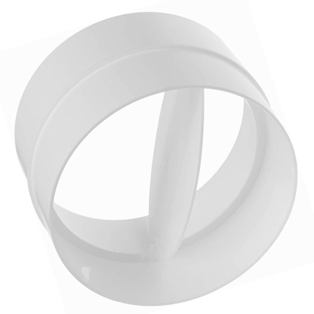 4-дюймовые Обратные клапаны из ПВХ, Блокиратор Тяги, Соединитель Воздуховода, Заслонка, Обратные клапаны Для вентиляции, Простота установки