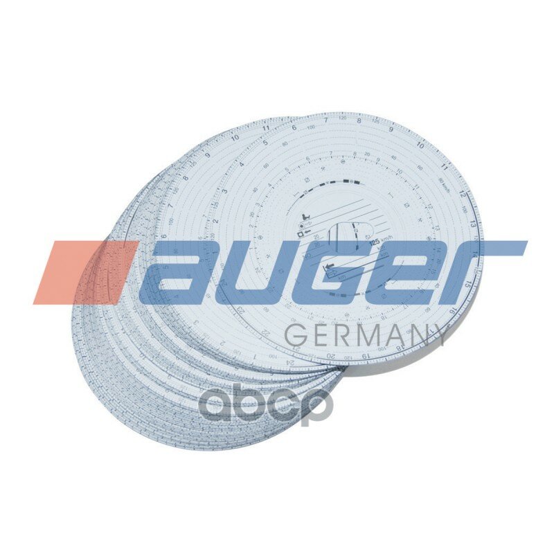 Комплект дисков для тахографа упаковка 100 шт, AUGER арт. 79648