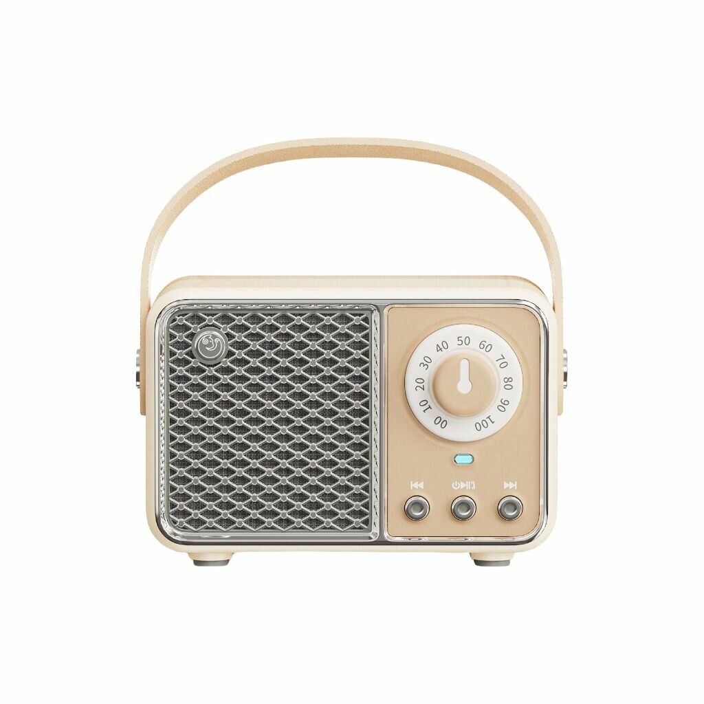 Беспроводная Ретро-Bluetooth-совместимая колонка, Элегантный Портативный Музыкальный плеер для Кухни