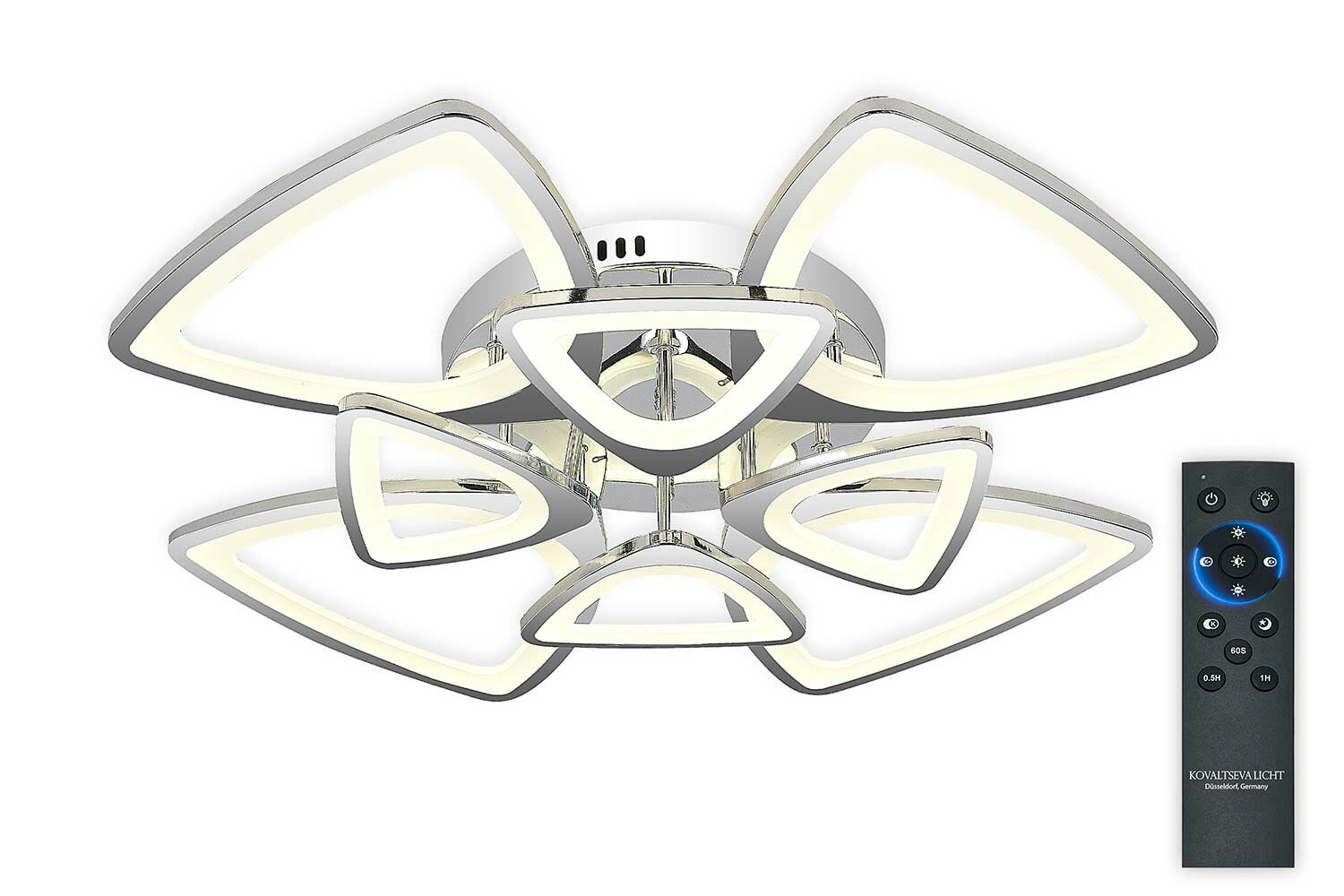 Светильник потолочный Natali Kovaltseva INNOVATION STYLE 83019, хром