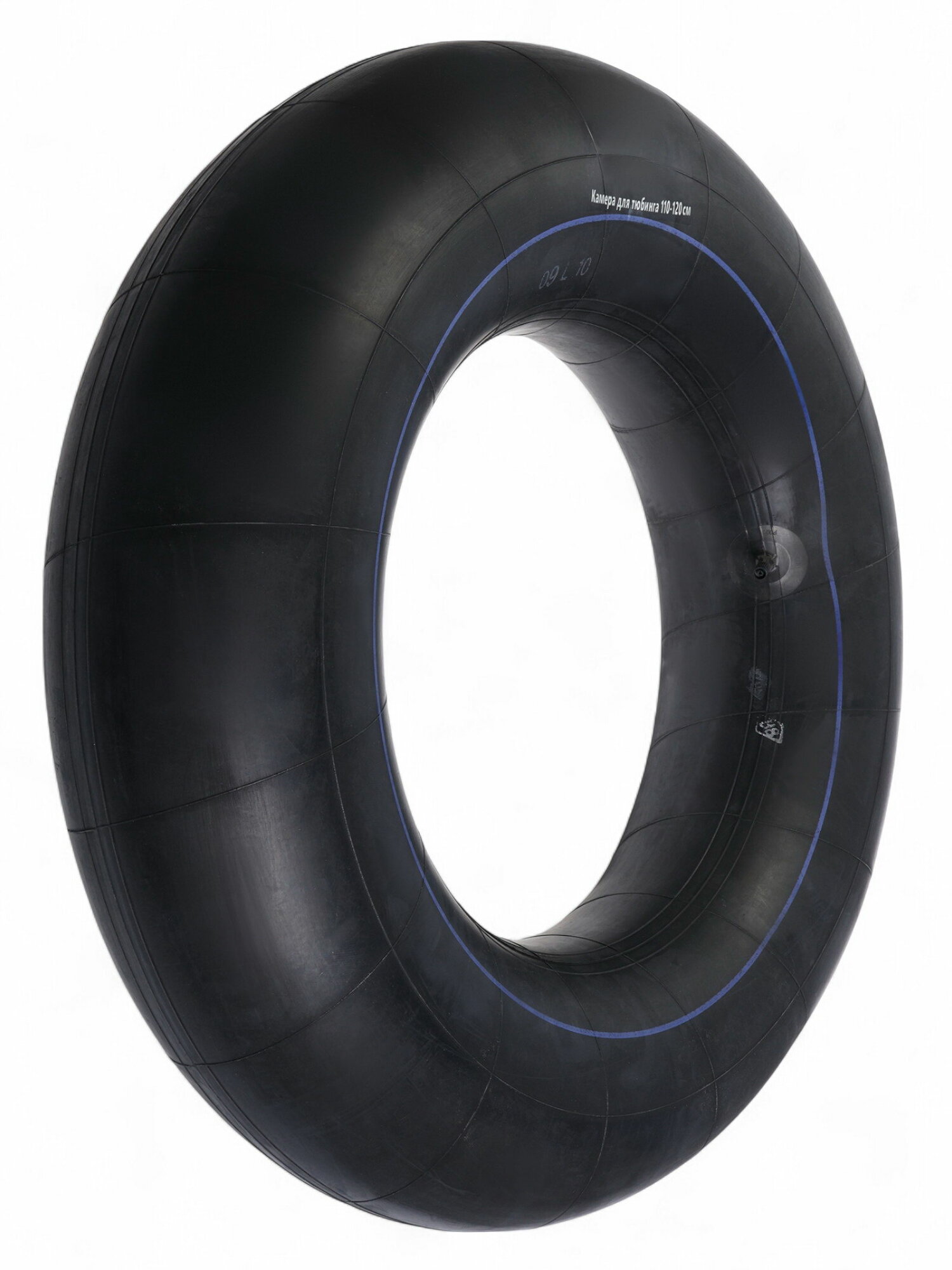 Камера для тюбинга 110 – 120 см, R16, бутиловая, цвет: чёрный