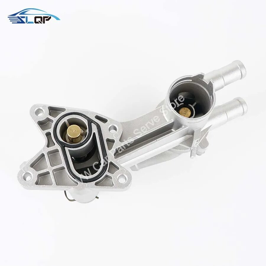 03c1211ak для двигателя VW EA111 1,4 T POLO Golf MK6 Tiguan Passat Jetta Skoda, одножильный двухжильный термостат, корпус из алюминия Double-core