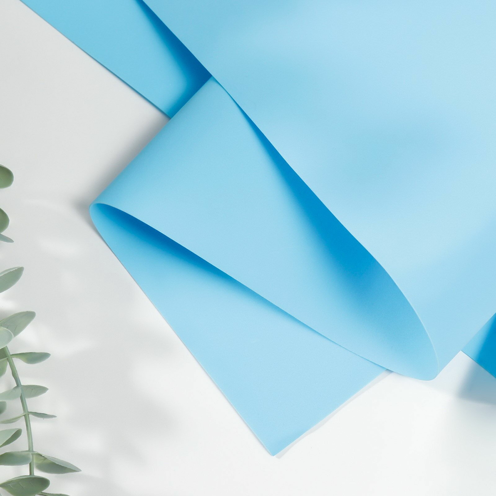 Фоамиран иранский, 0.8-1 мм, голубой/165, 60x70 см, тип: декоративная пенка, 10 шт.