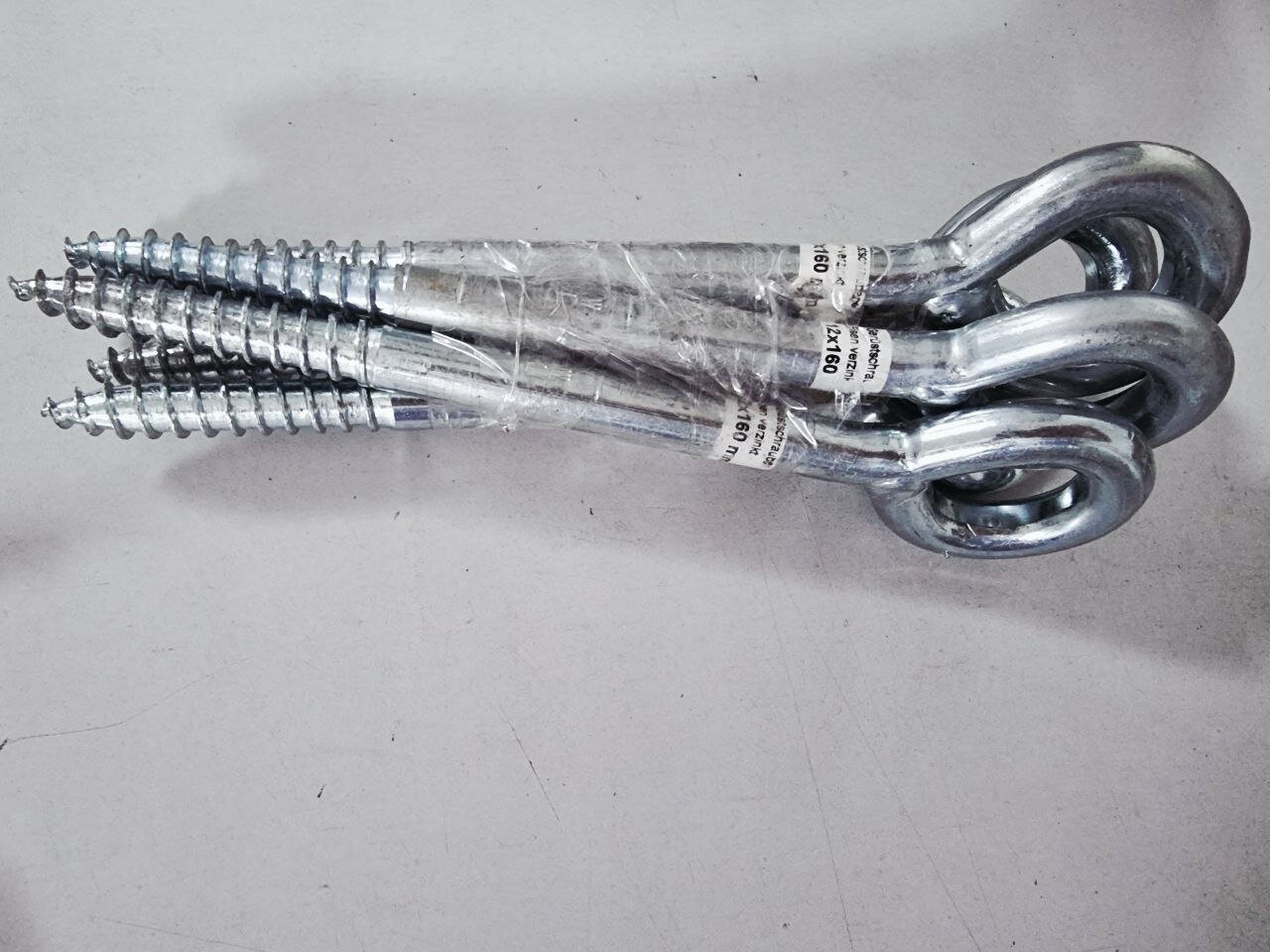 Шуруп кольцо крюк крепежный 12*160мм HSI, Германия