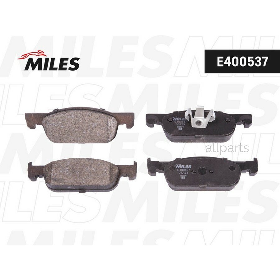 MILES E400537 Колодки тормозные LADA XRAY пер. LowMetallic
