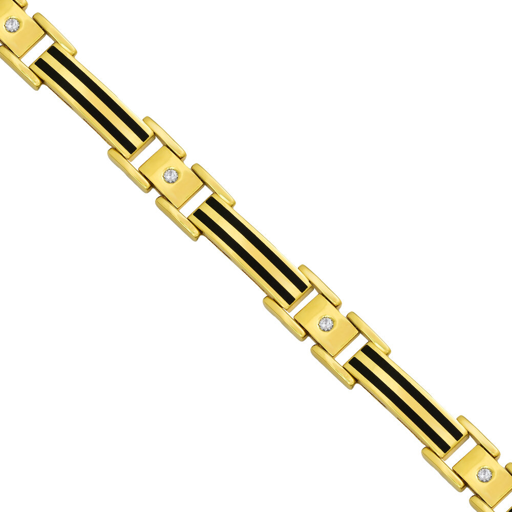 браслет из красного золота, с бриллиантами