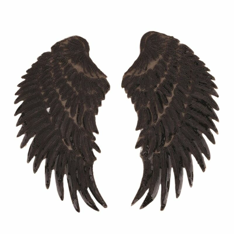 Железные аппликации "Крылья" для одежды