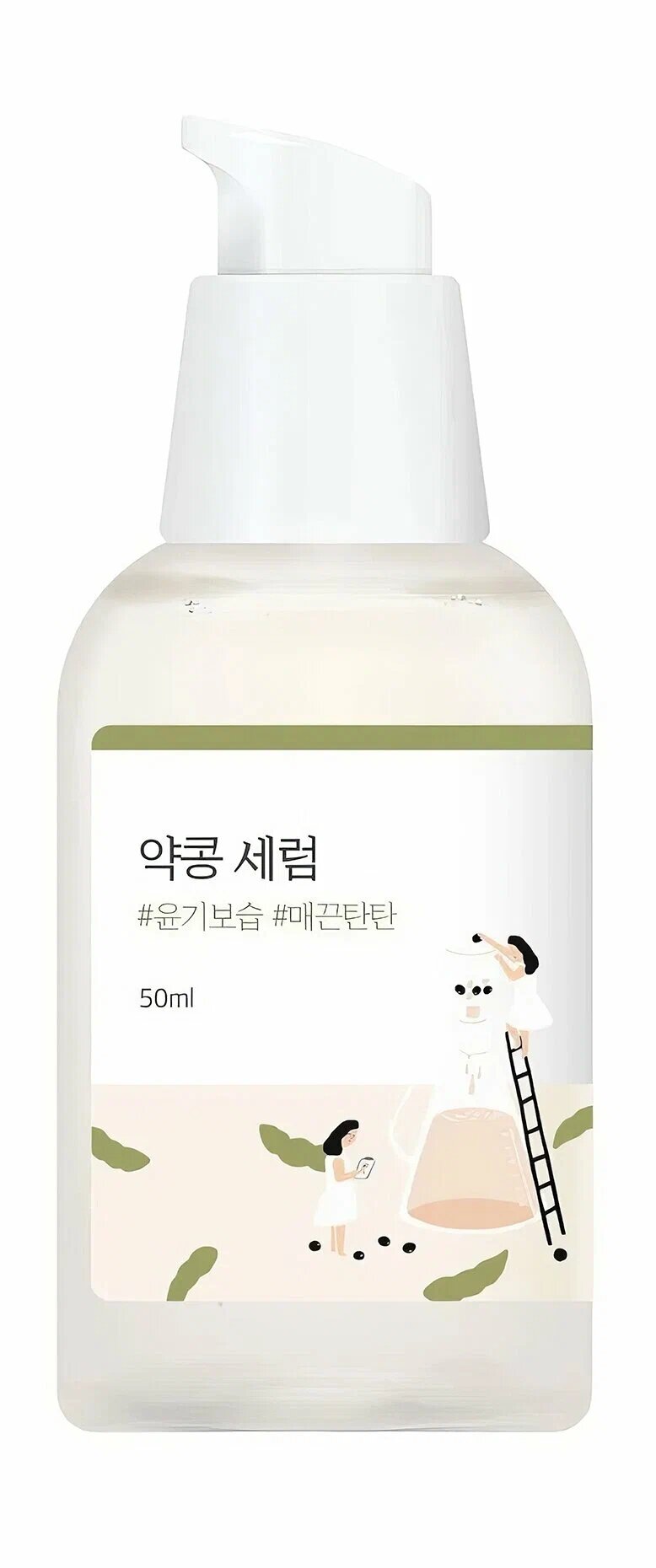 Сыворотка для лица антивозрастная питательная ROUND LAB / Roundlab Soybean SERUM 50ml / эссенция/серам/ампула