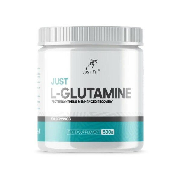 Just Fit Glutamine Л-Глутамин 500 г банка без вкуса