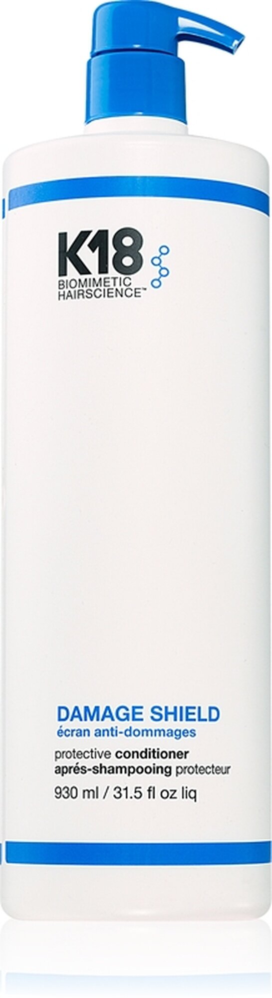 K18 Кондиционер для волос Damage Shield Protective Conditioner глубоко питательный для ежедневного использования 930 мл