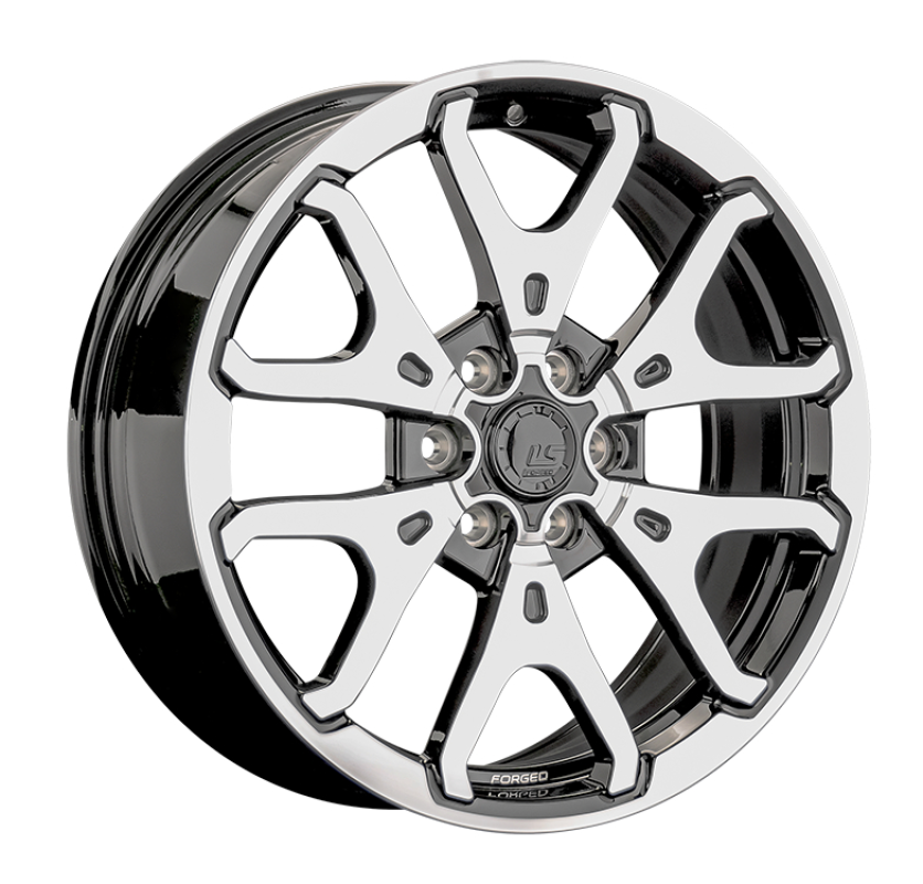 Диск колесный LS Forged FG20 7,5x18 6x139,7 Dia106.1 ET30 цвет BKF (черный)