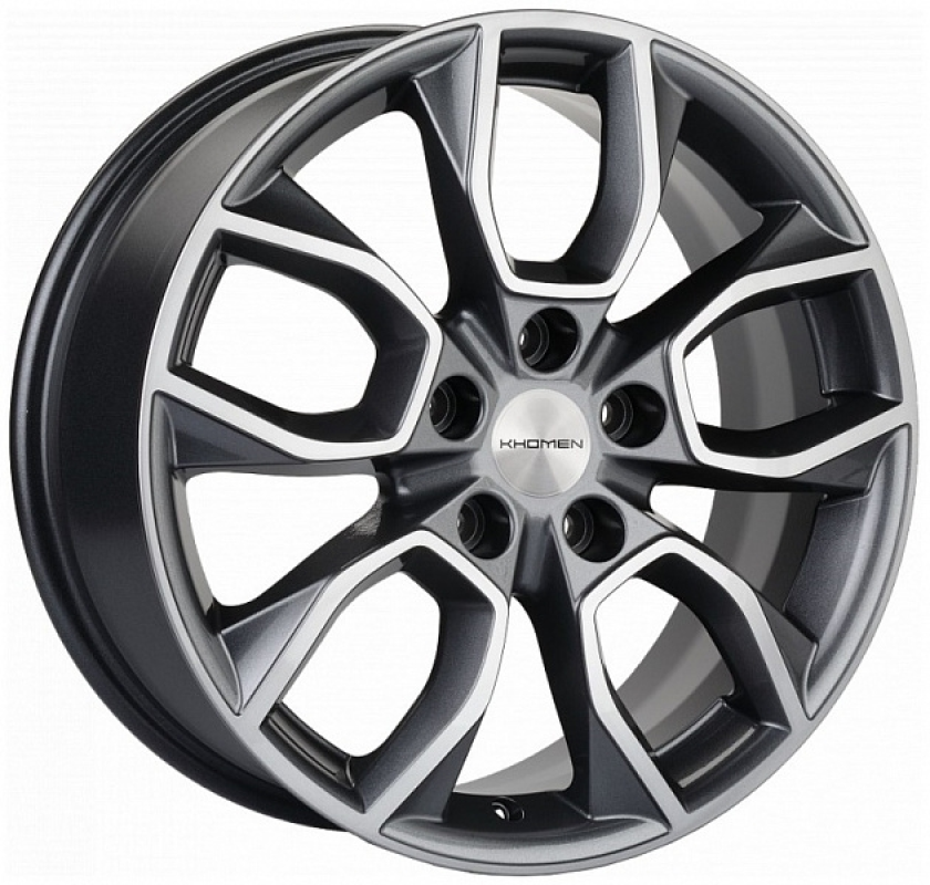 Диск колесный Khomen Wheels KHW1713 (Kodiaq) 7,0x17 5x112 Dia57.1 ET40 цвет Gray-FP