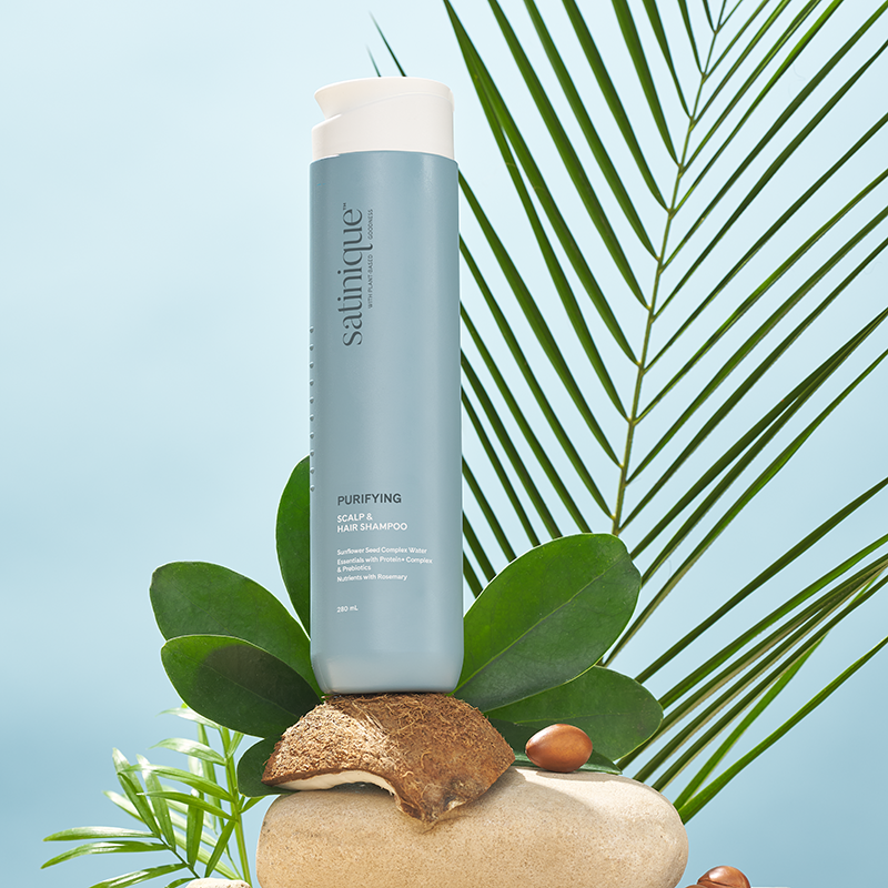 Амвей Бестселлер Очищающий шампунь для волос и кожи головы SATINIQUE 280мл