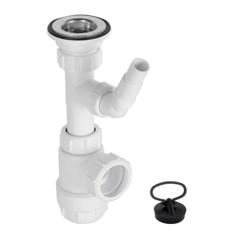 Сифон для раковины McAlpine 1 1/4х40 мм с выпуском d70 мм (MRW240WM)