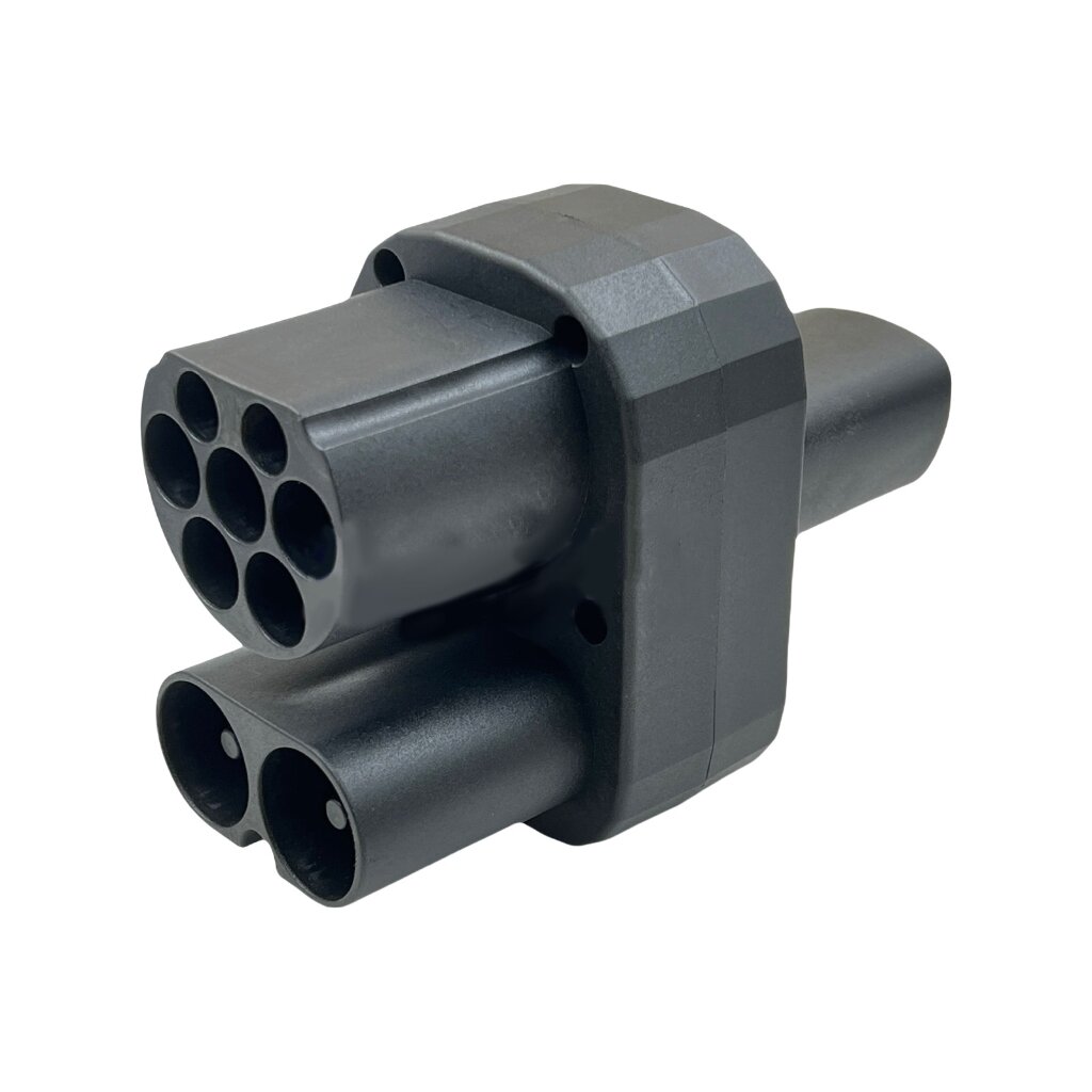 Адаптер для зарядки CCS2 Легкий Конвертер CCS2 Высокоэффективный Адаптер CCS2 Автомобильные Аксессуары Подходят для Авто