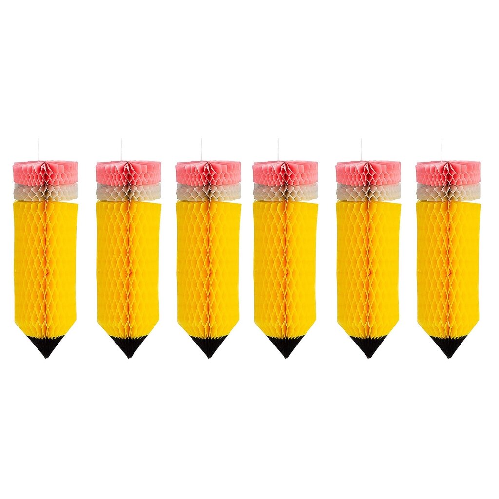 Украшение классной комнаты карандашом на 6 школьных сезонов