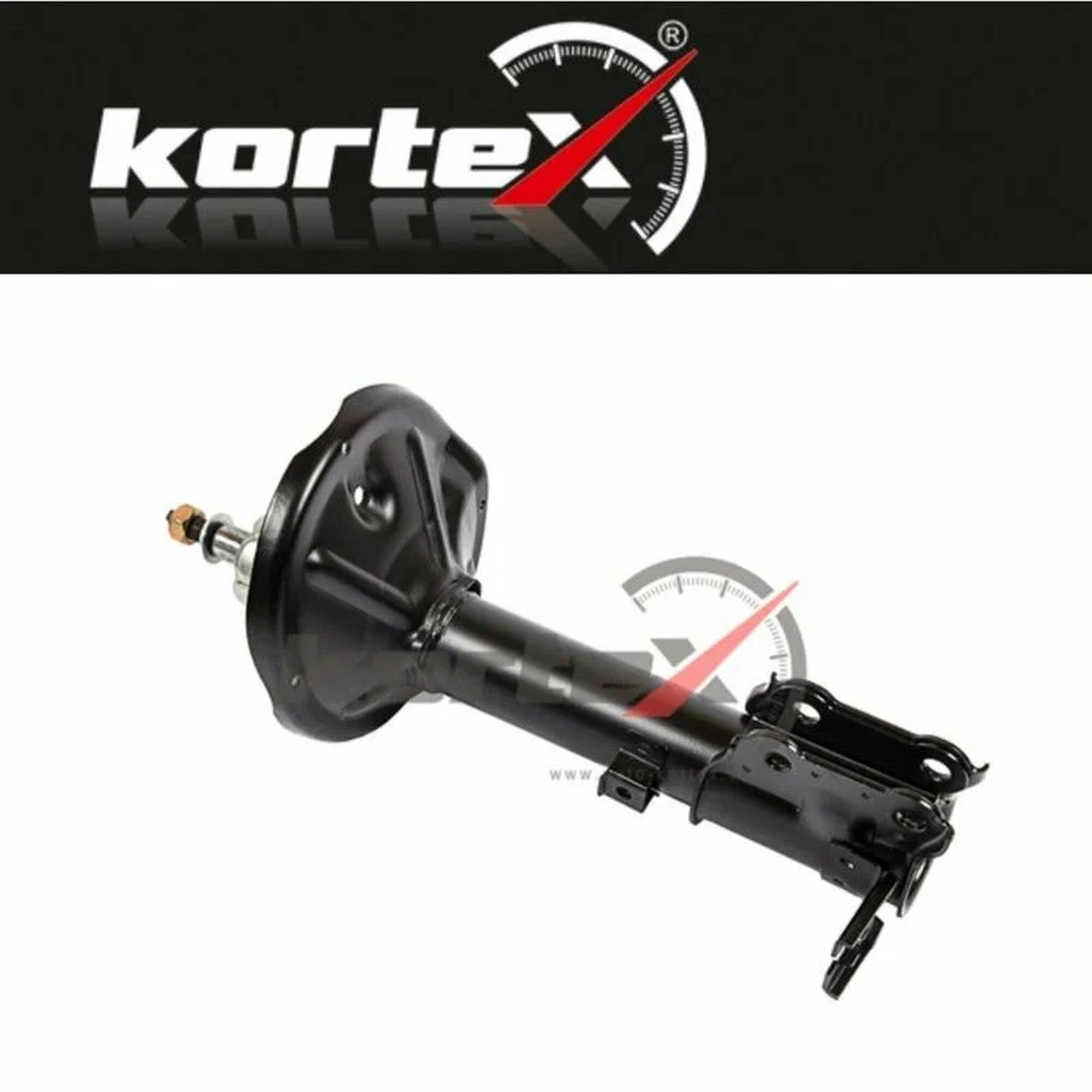 Амортизатор задний левый масляный для Hyundai Accent (+TAGAZ), KORTEX KSA066STD