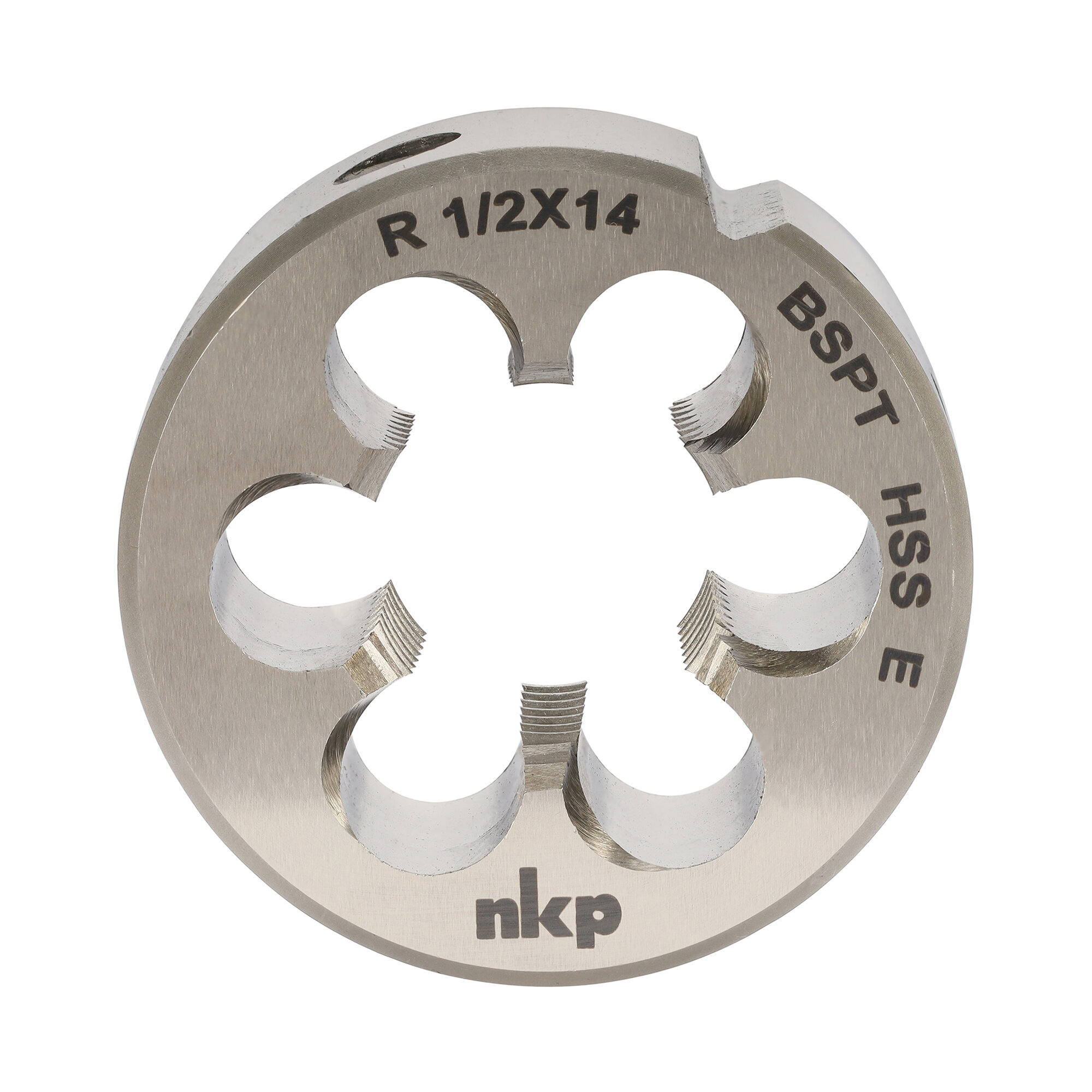 Плашка коническая NKP R 1/2"-14 HSSE DIN EN 24230 45x18мм 121001-N1-3431