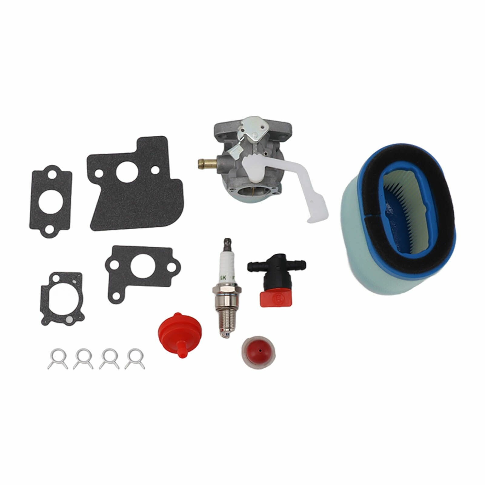 Комплект карбюратора 698055 + воздушный фильтр 697029 690610 для двигателей 690152, 694203, 121602 и др. (арт. Y034)