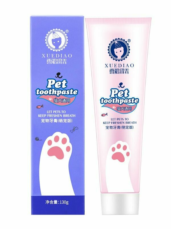 Гигиенический набор для чистки зубов собак и кошек, зубная паста и щетка, удаление зубного камня и налета, свежее дыхание, ежедневный уход за полостью рта питомца