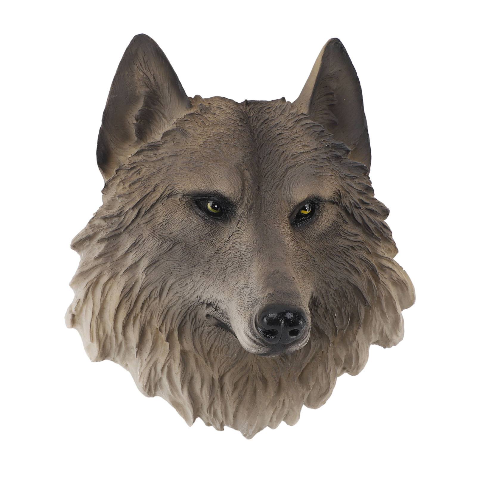 3D статуя головы животного, декор для стен из смолы, реалистичная скульптура дикой природы для гостиной, спальни, бара, волка