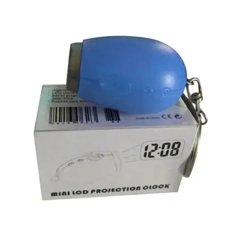 Проекционные часы Mini LED JSD-206, синий