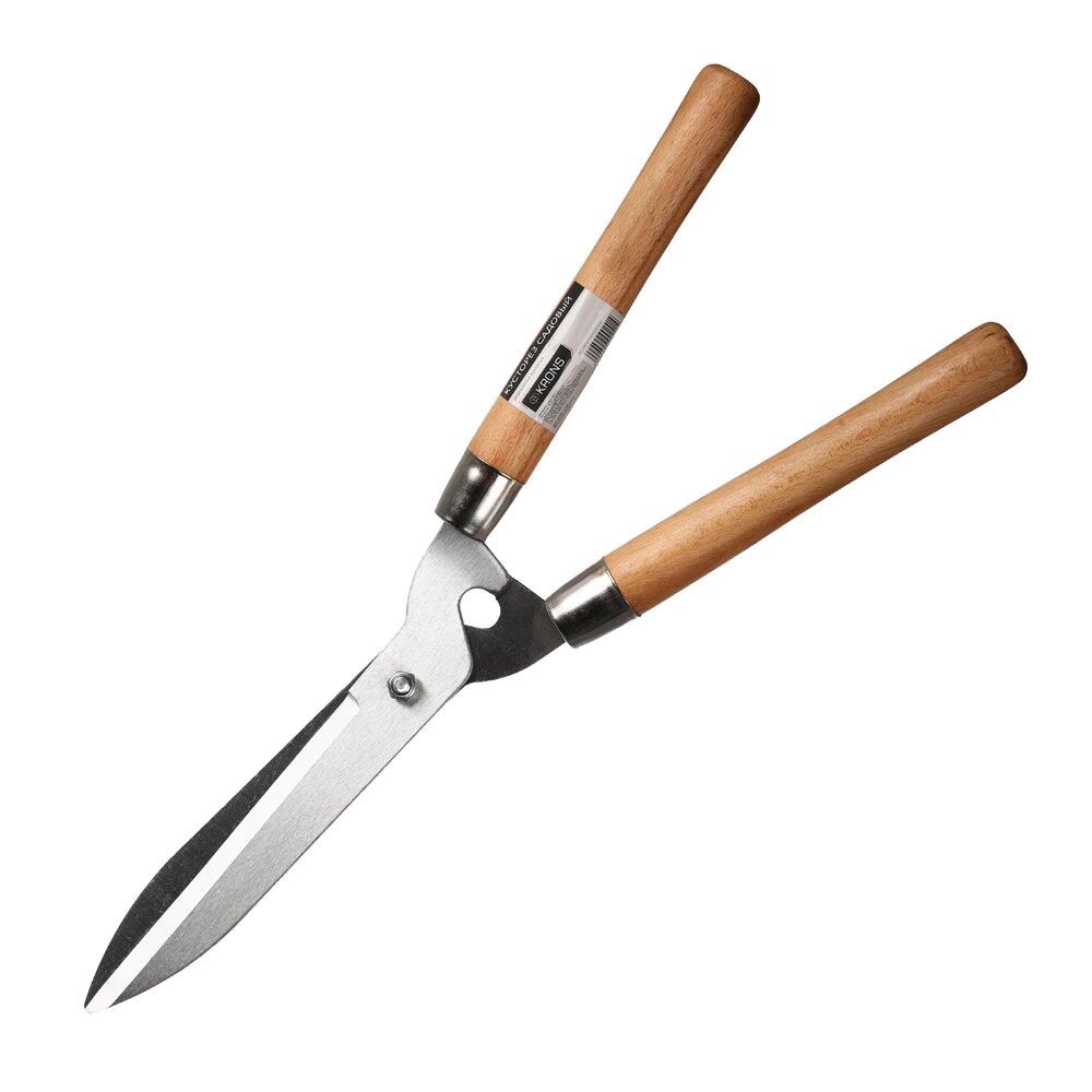 Кусторез садовый KRONS, с деревянными рукоятками, сталь, длина 50 см