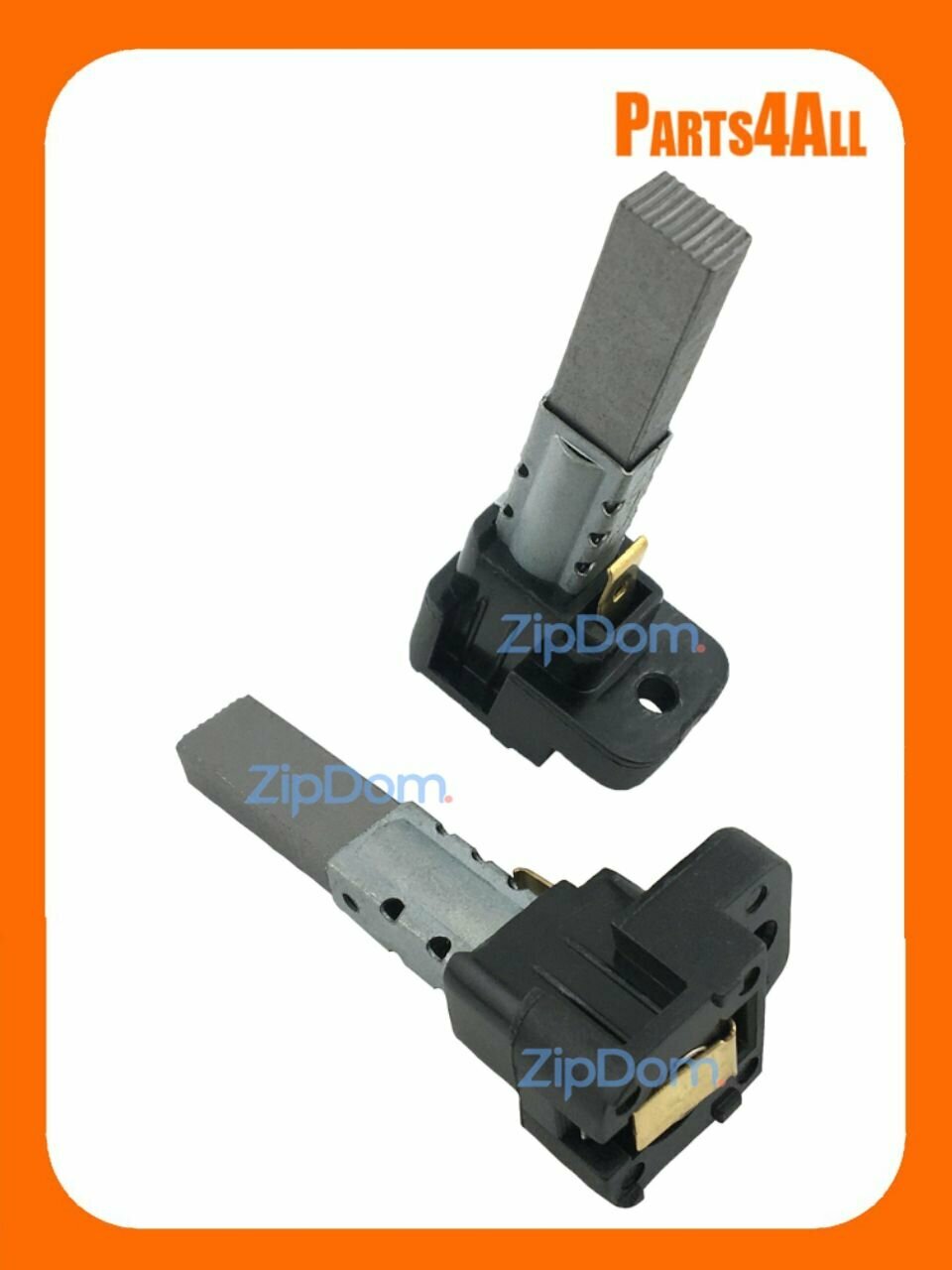 Щетки для двигателя пылесоса SAMSUNG 6,5*10*32 мм однослойные в корпусе (комплект 2 штуки)