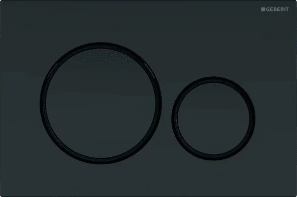 Кнопка смыва для унитаза Geberit Sigma 20 115.882.16.1 черная