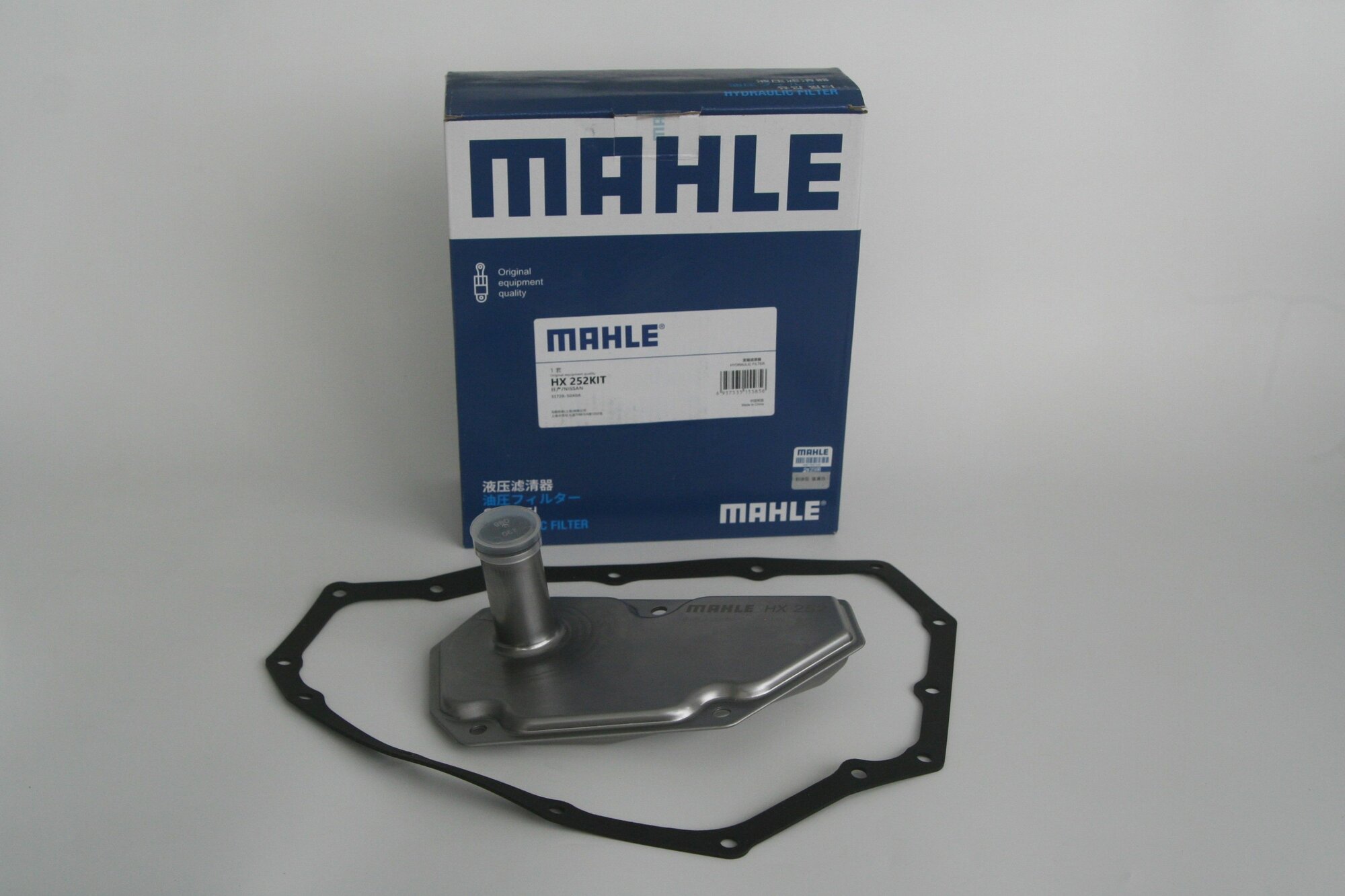 Фильтр масляный АКПП с прокладкой Mahle для Nissan 31728-50X0A + 31397-50X0A