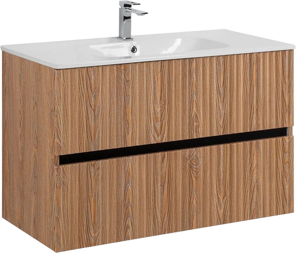 Тумба под раковину без столешницы Art&Max Torino 90 подвесная, бран