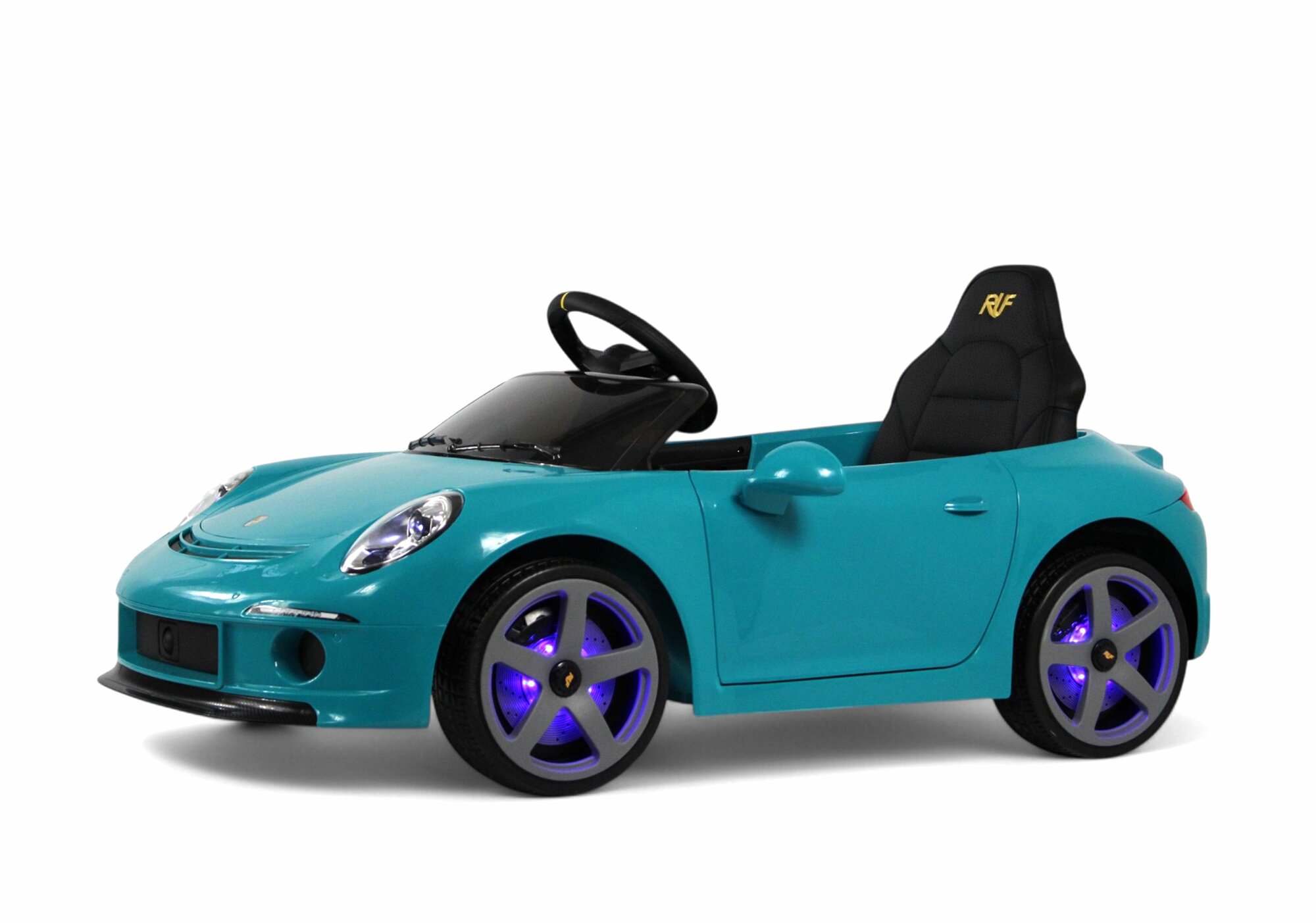 Электромобиль RiverToys Porsche 911 RUF (A444AA), для детей от 3 до 6 лет, с дистанционным управлением