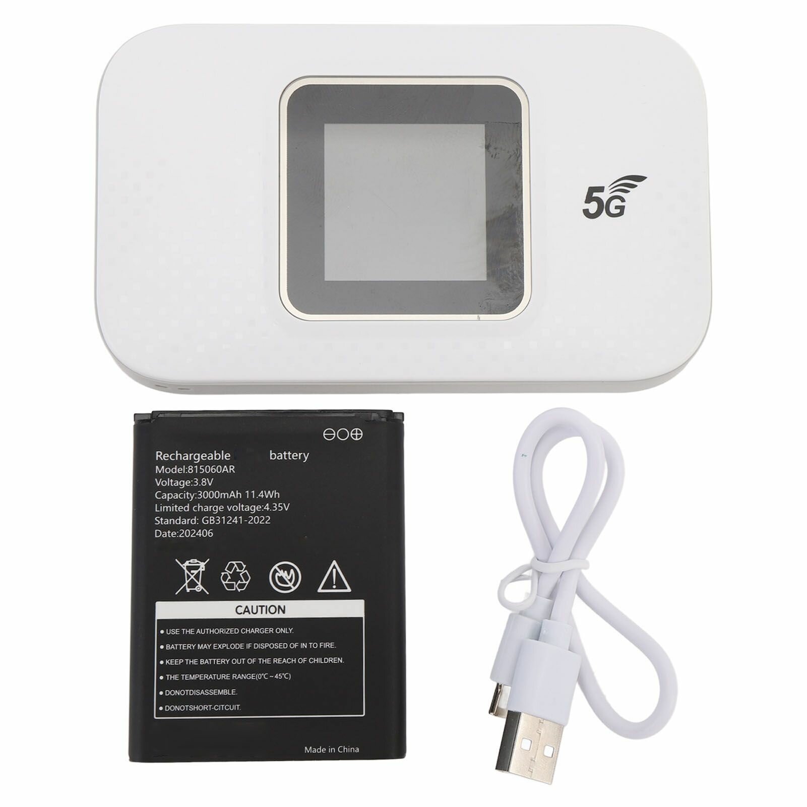 4G LTE мобильный Wi-Fi роутер, цветной экран, для дома/улицы