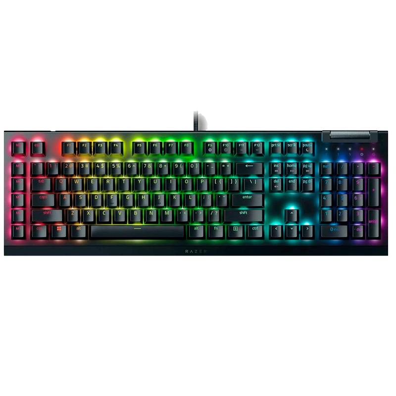 Игровая клавиатура Razer BlackWidow V4 X (Yellow Switch) - Russian Layout/ Razer BlackWidow V4 X (Yellow Switch) Gaming keyboard - Russian Layout